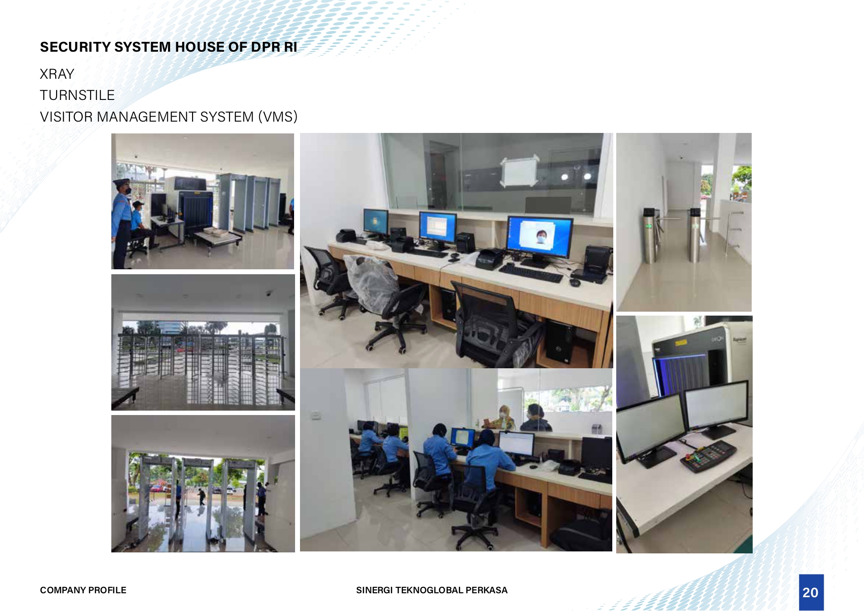SECURITY SYSTEM HOUSE OF DPR RI - Sinergi Teknoglobal Perkasa